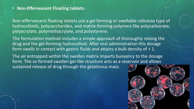 Gastro retentive drug delivery system | PPTX