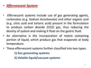 gastro rententive drug delivery | PPT