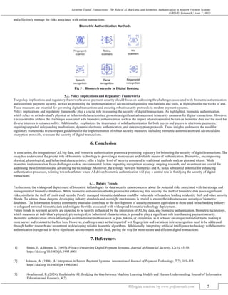 Securing Digital Transactions: The Role of AI, Big Data, and Biometric ...