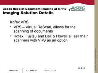 Goods Receipt Document Imaging | PPT | Operating Systems | Computer Software and Applications