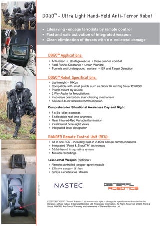 DOGO Brochure | PDF