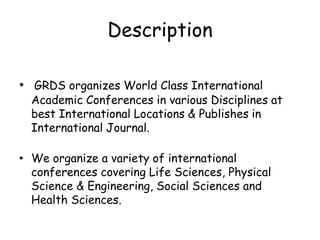Grds basic info | PPT
