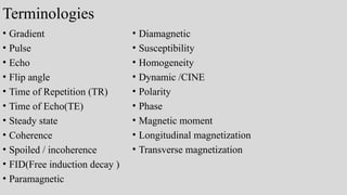 MRI Gradient Recalled Echo Pulse Sequence | PPTX