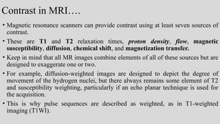 MRI Gradient Recalled Echo Pulse Sequence | PPTX