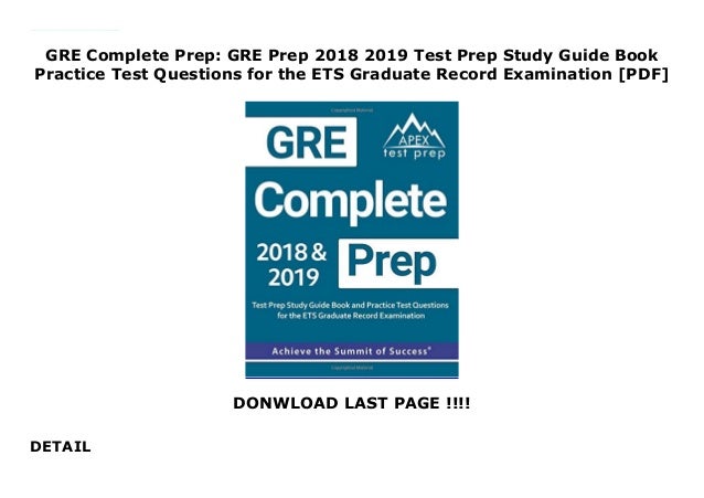 GRE Complete Prep: GRE Prep 2018 2019 Test Prep Study Guide Book ... GRE Complete Prep: GRE Prep 2018 2019 Test Prep Study Guide Book ...