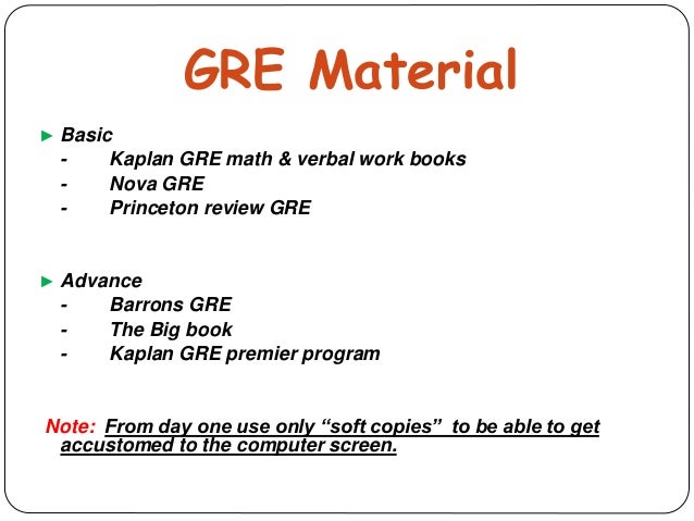 What Does GRE Stand For?
