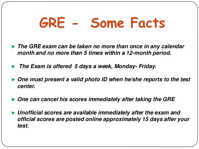 What Does GRE Stand For?