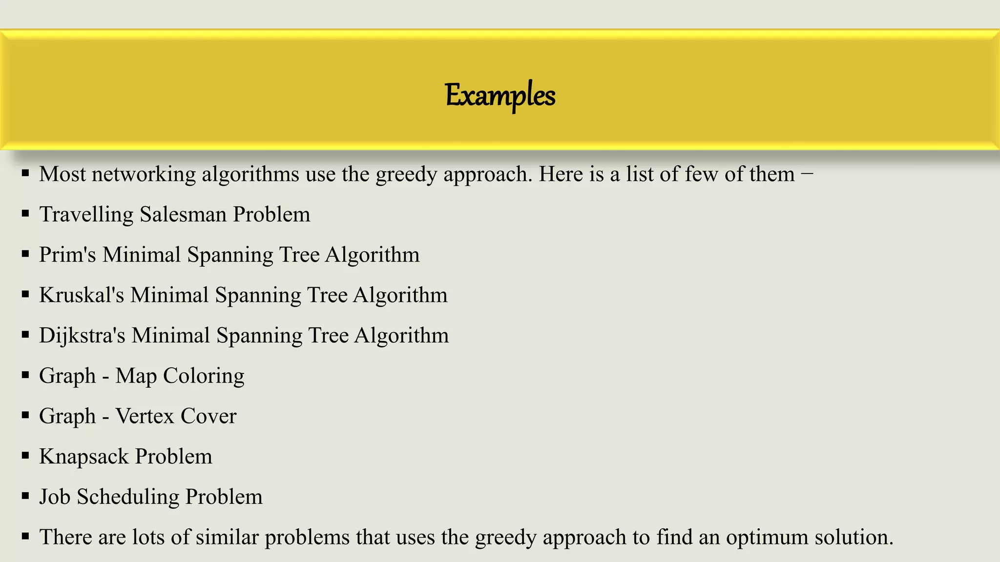 Grady approach prim's spanning tree | PPTX | Technology & Computing