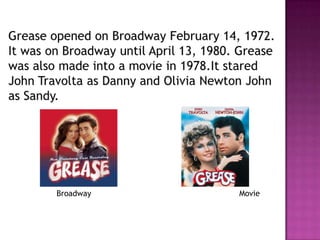 Grease | PPTX