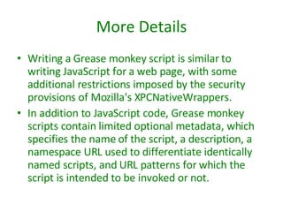 Grease Monkey | PPT | Free Download