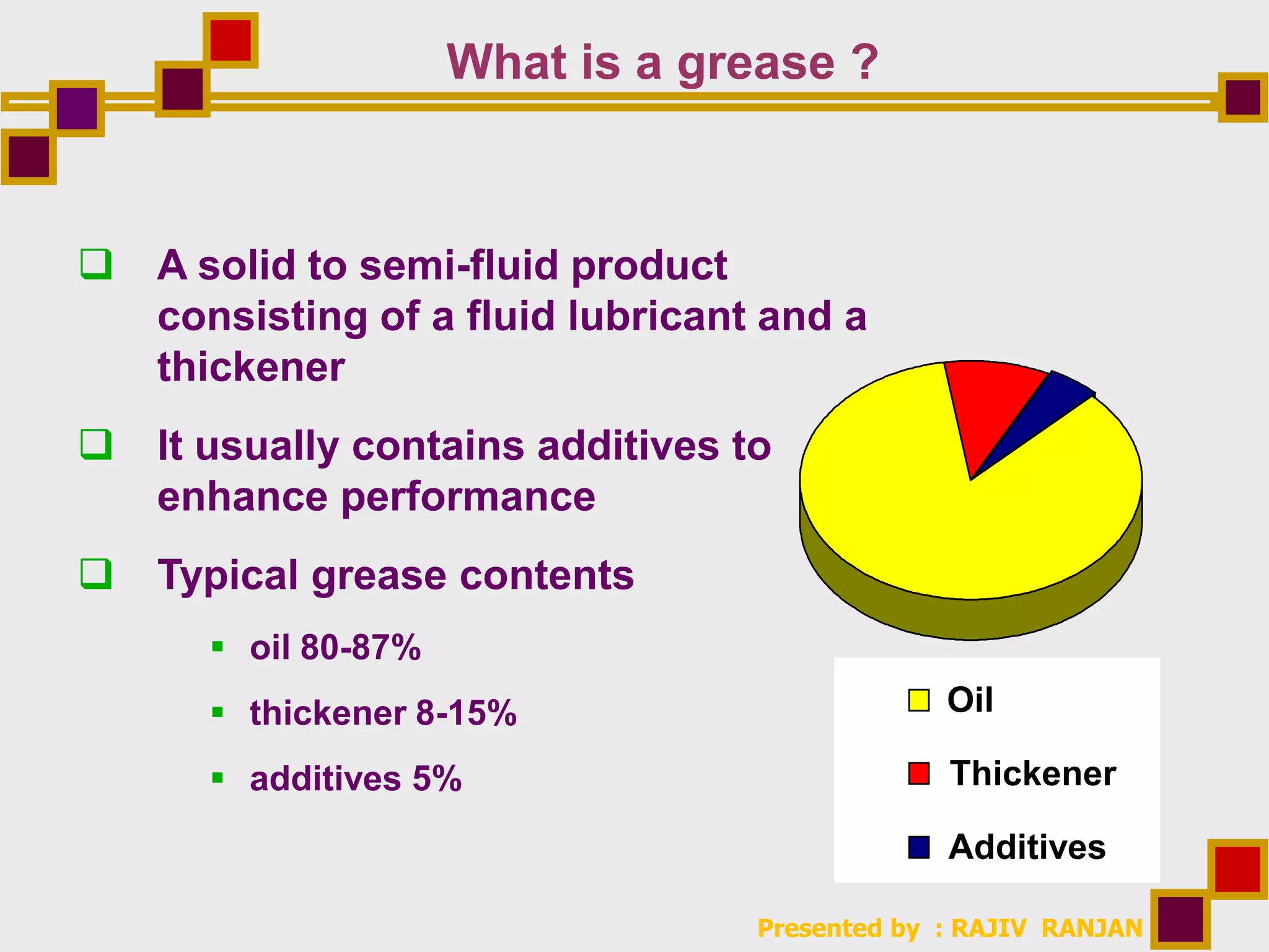 Grease product knowledge | PDF