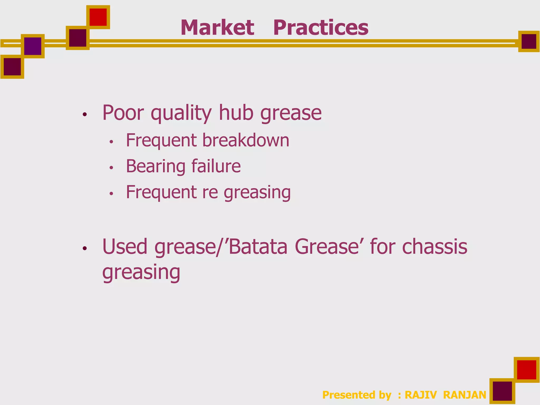 Grease product knowledge | PDF