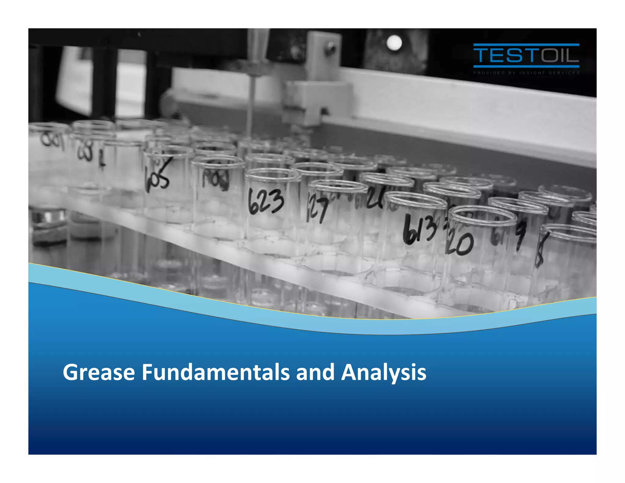 Grease Fundamentals and Analysis | PDF