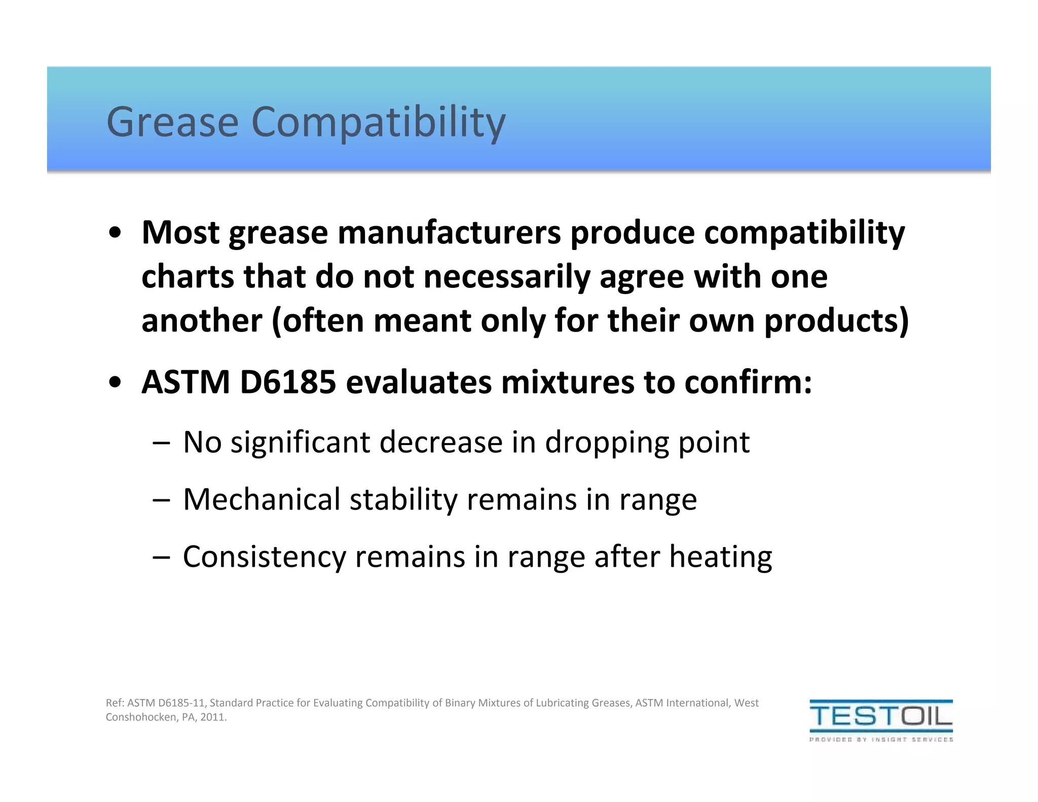 Grease Fundamentals and Analysis | PDF