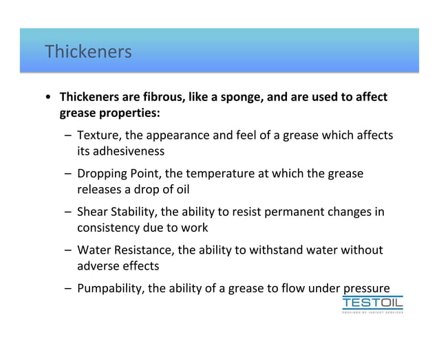 Grease Fundamentals and Analysis | PDF | Chemistry | Science