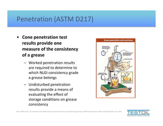 Grease Fundamentals and Analysis | PDF