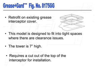Grease+Gard Retrofit Skimmer and Grease Recovery Device Overview | PPT