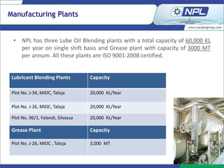 Grease manufacturers and suppliers.ppt | Manufacturing Industry ...