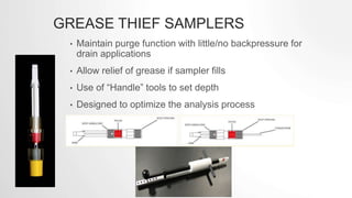 Grease sampling and analysis overview | PPT