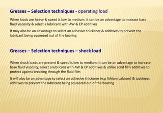 Grease selection techniques | PPT