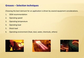 Grease selection techniques | PPT