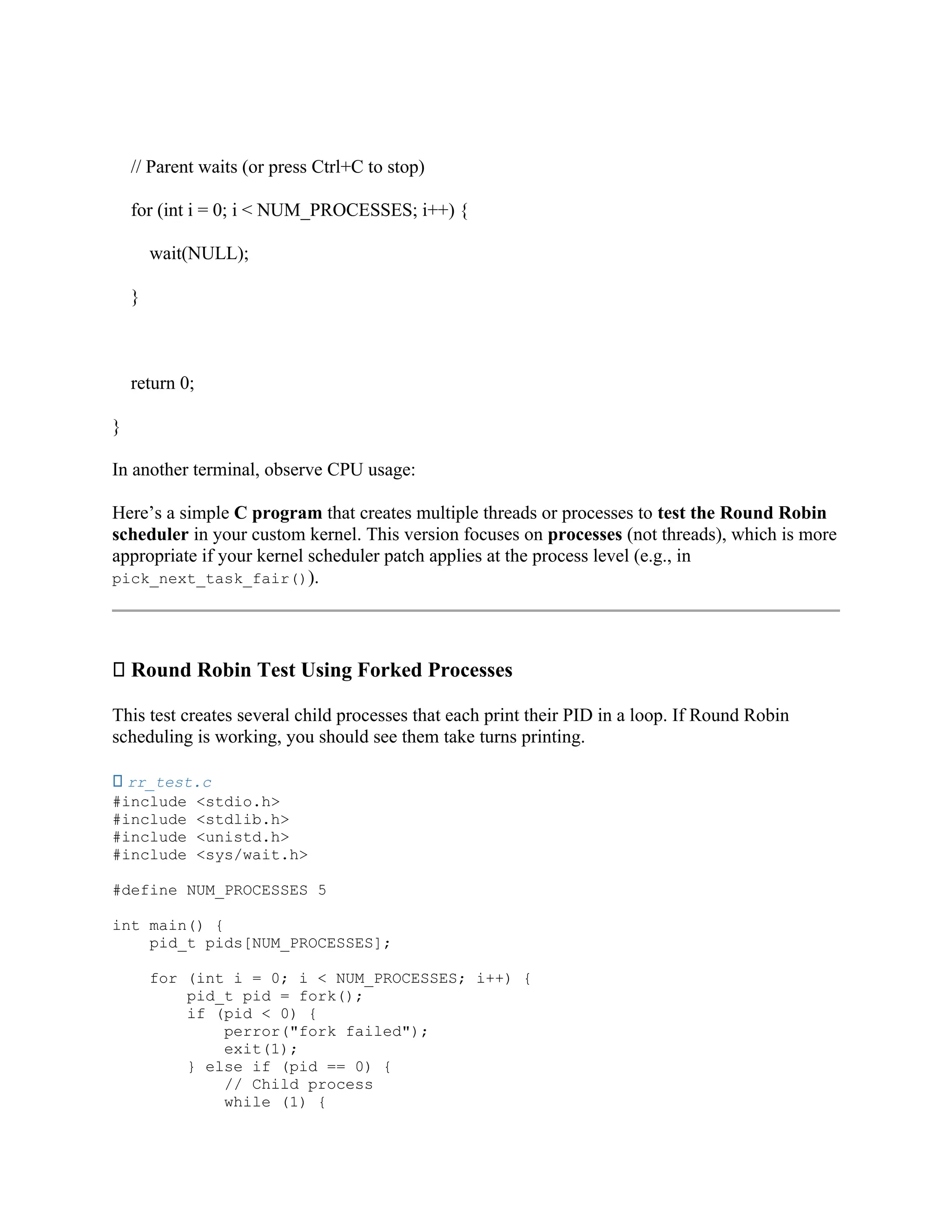 Project Guide for Modifying Kernel Source | DOCX