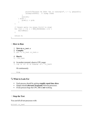 Project Guide for Modifying Kernel Source | DOCX