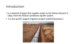 Great man-made-river | PPT