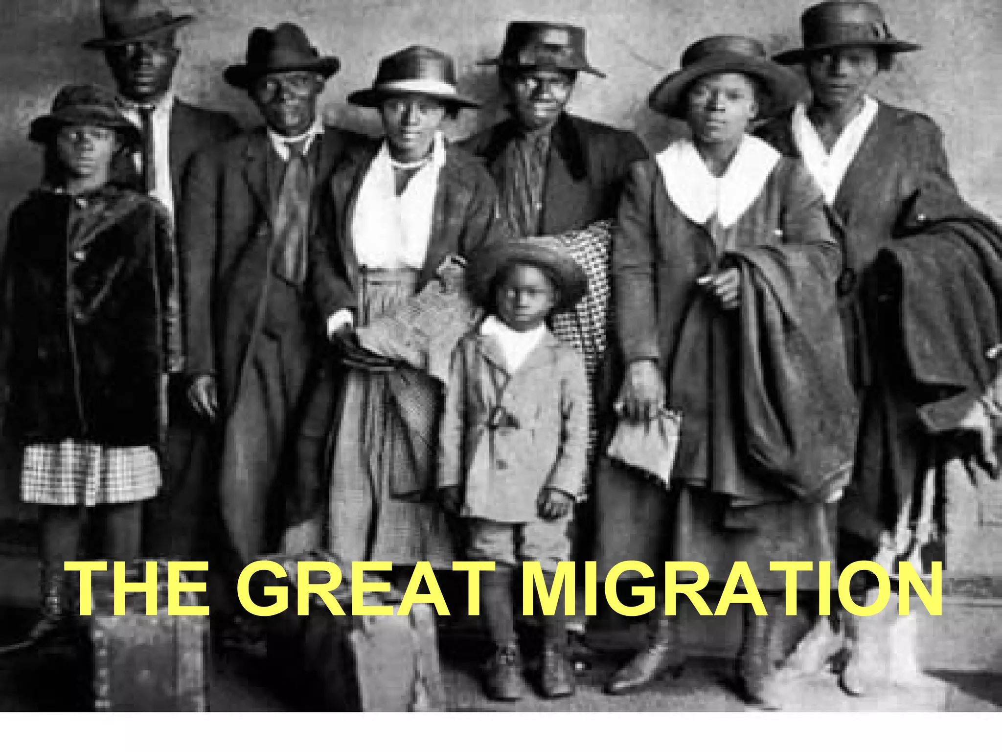 Great Migration | PPT