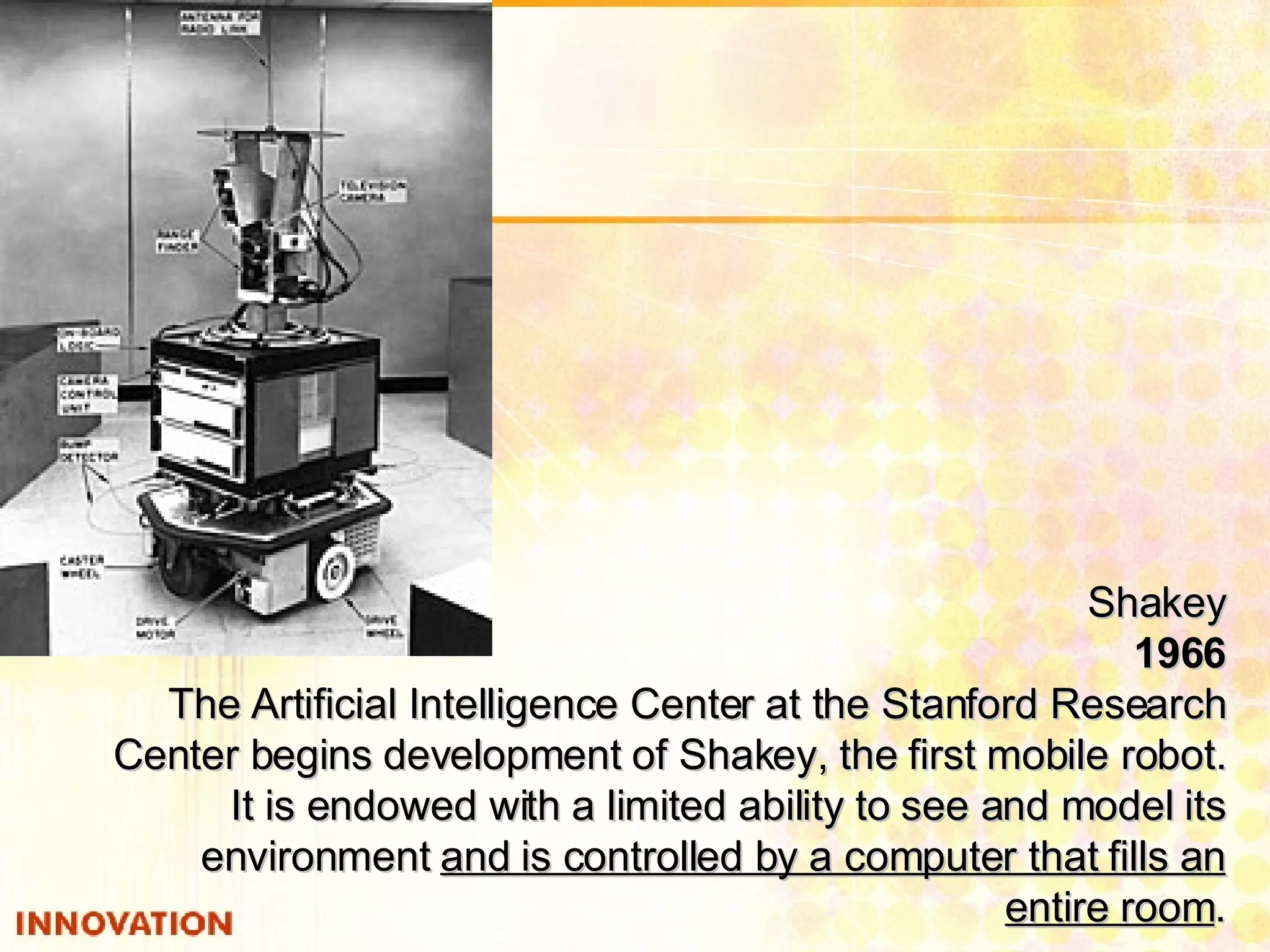 Great Moments In Robot History | PPT