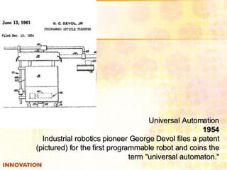 Great Moments In Robot History | PPT
