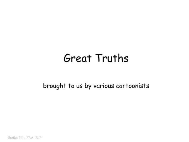 Great Truths | PPS