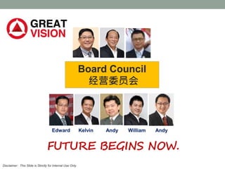 Great Vision Management Team | PPTX | Business Administration | Business