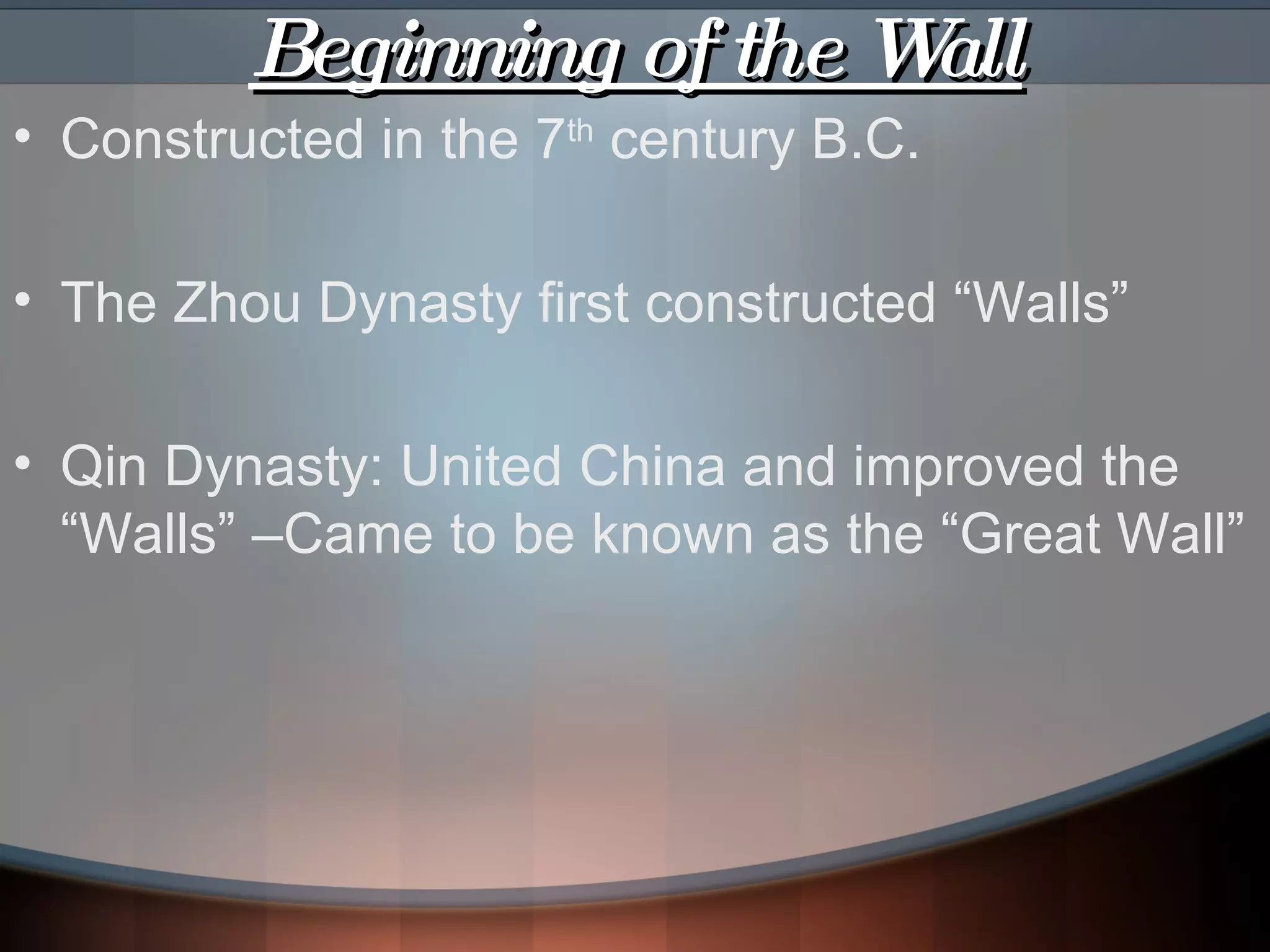 Great Wall Of China Ppt | PPT