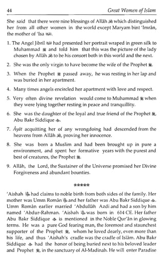 Great Women Of Islam | PDF
