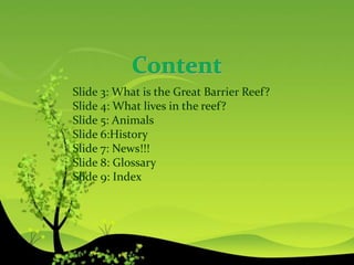 Great Barrier Reef | PPTX