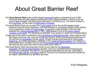 Great barrier reef | PPTX