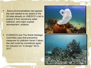Great barrier reef | PPTX