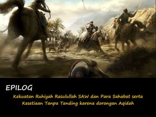 GREAT BATTLE OF BADR - Perang Badar | PPTX