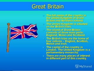 Great britain | PPT