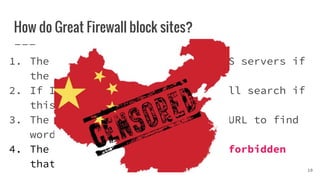 Great Firewall & Great cannon | PDF