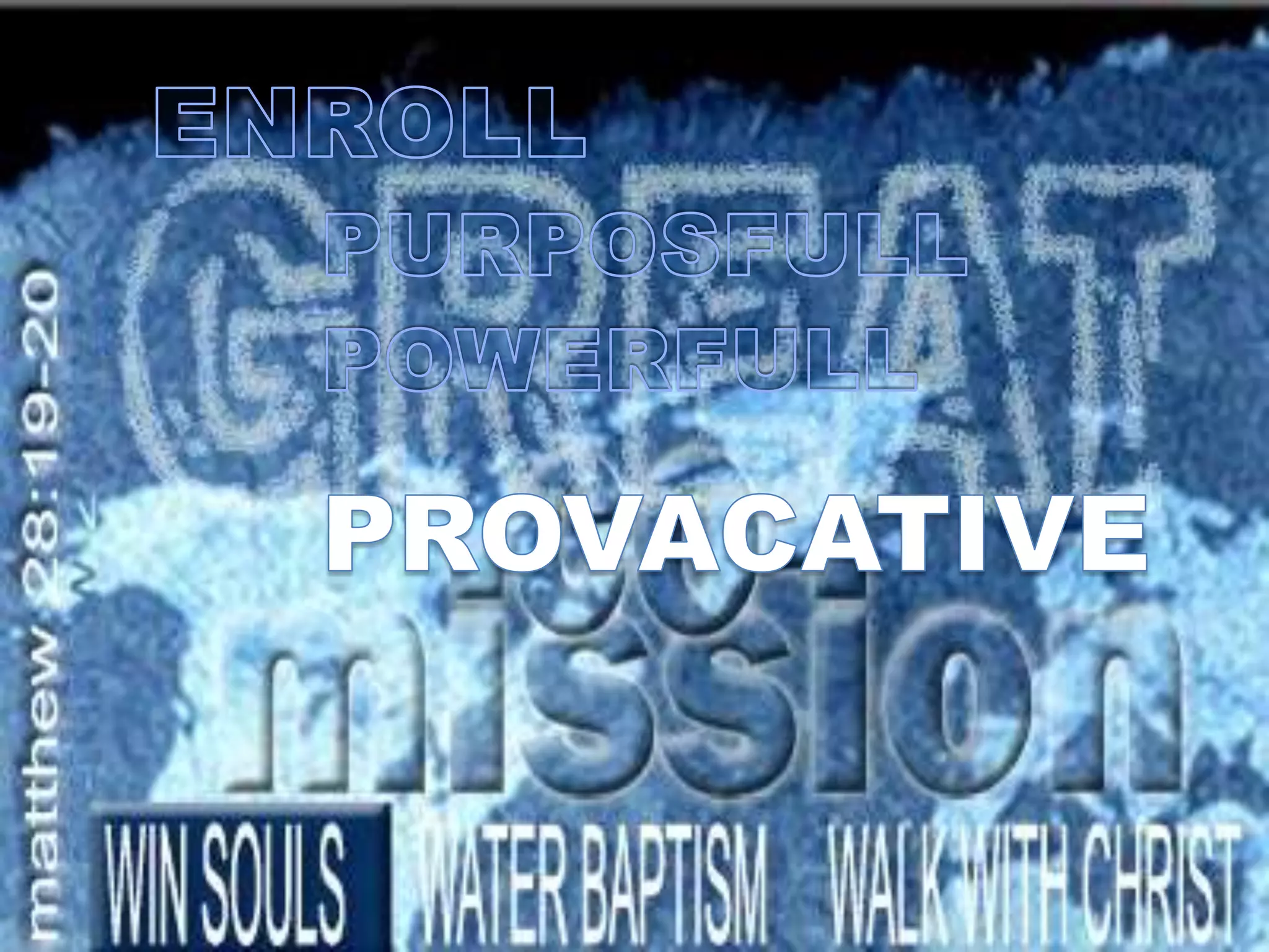 Great Commission 01: Win Souls | PPTX