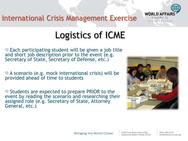 International Crisis Management Exercise | PPT