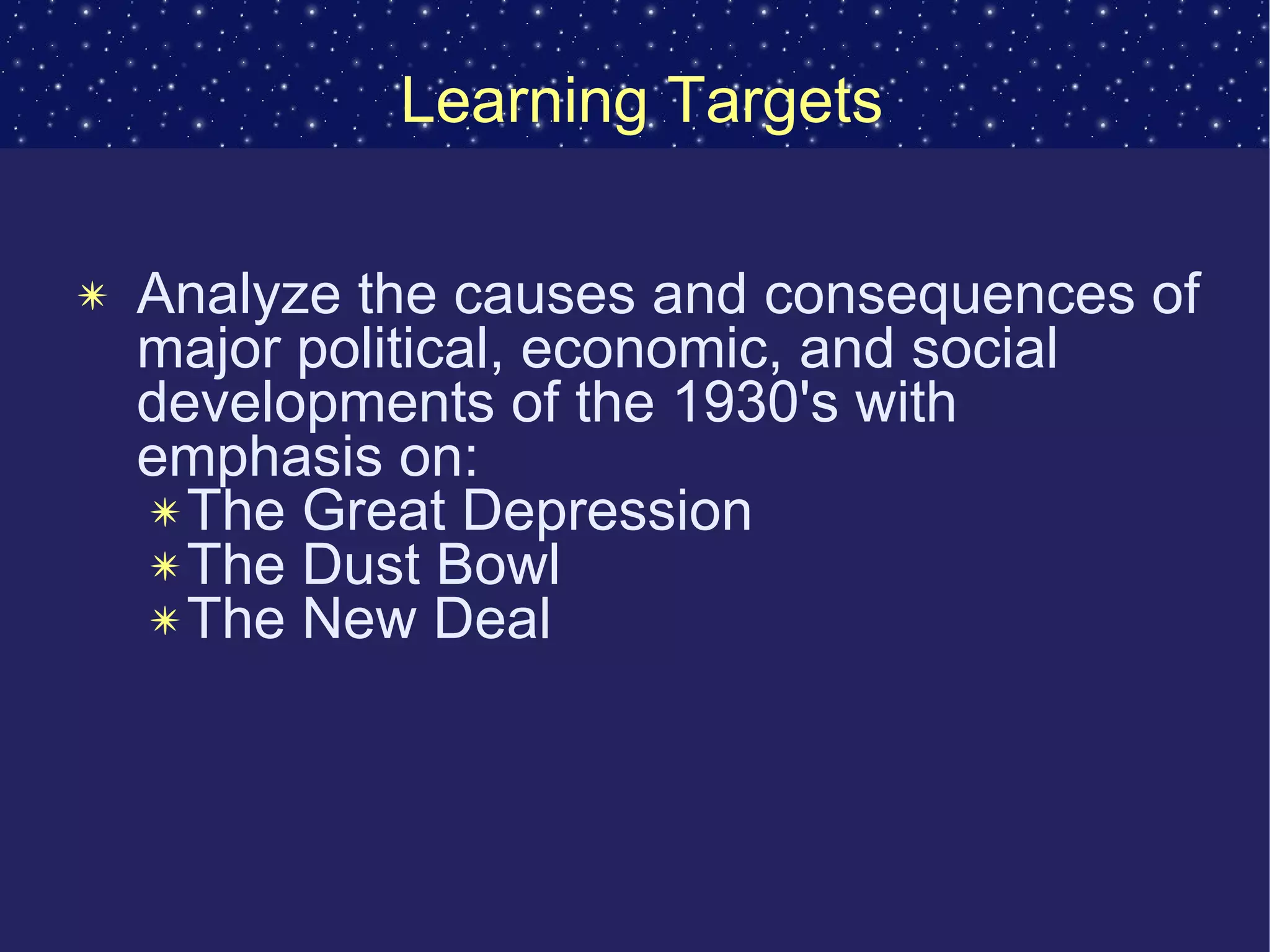 Great Depression | PPT