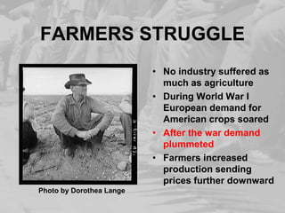 Great Depression Images Slideshow