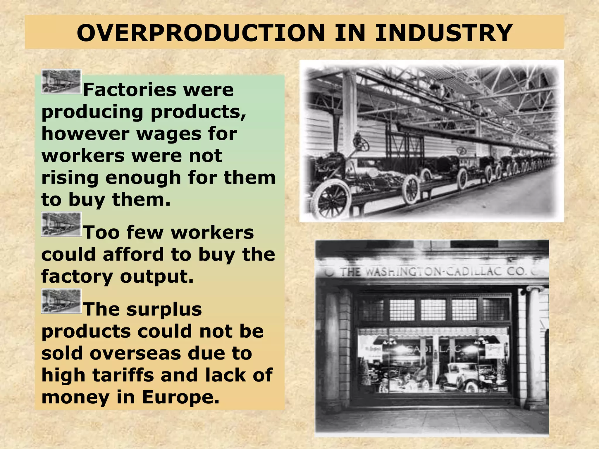 Great depression | PPTX | Commodities | Economy