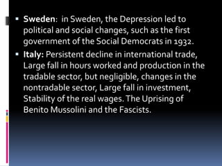 PPT - Great Depression in Europe - IIA2 | PPT
