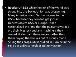 PPT - Great Depression in Europe - IIA2 | PPTX