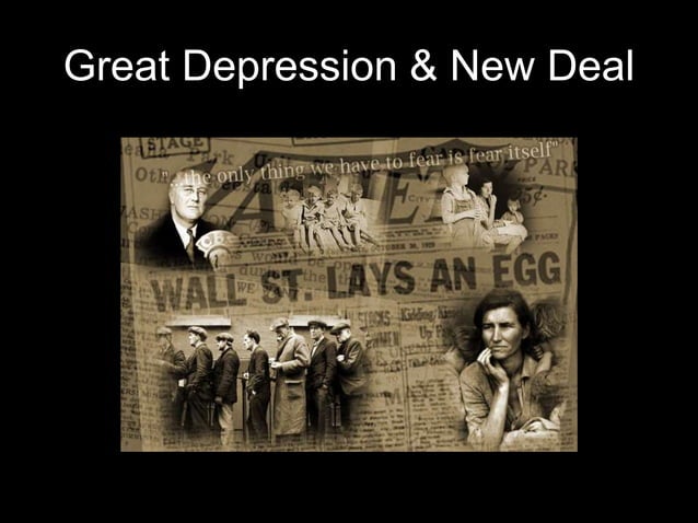 Great depression new deal | PPT