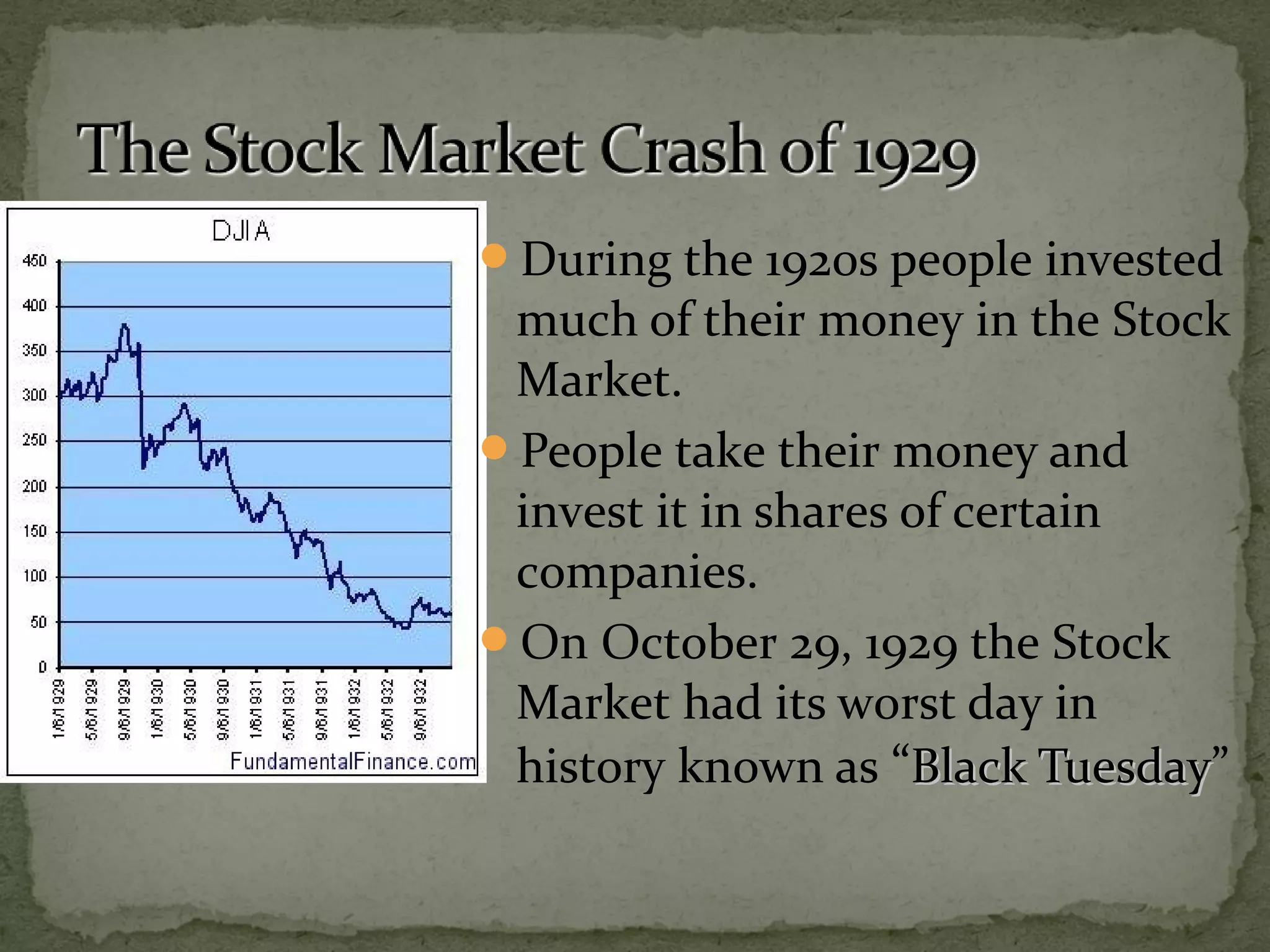 Great depression pp | PPT